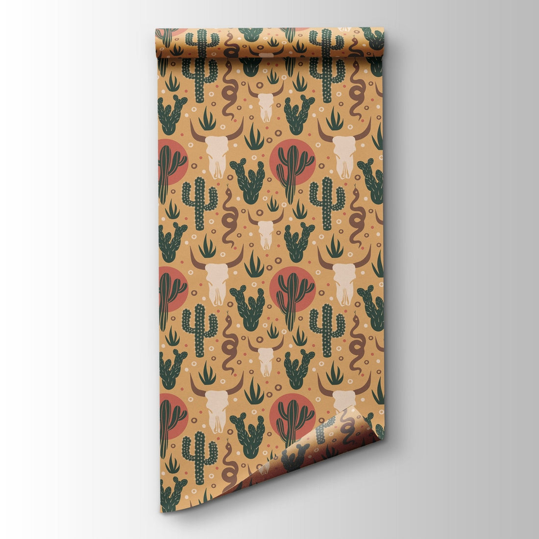 Western Wallpaper, Cowboy Mural, Boho style wallpaper - Scandi Home ...