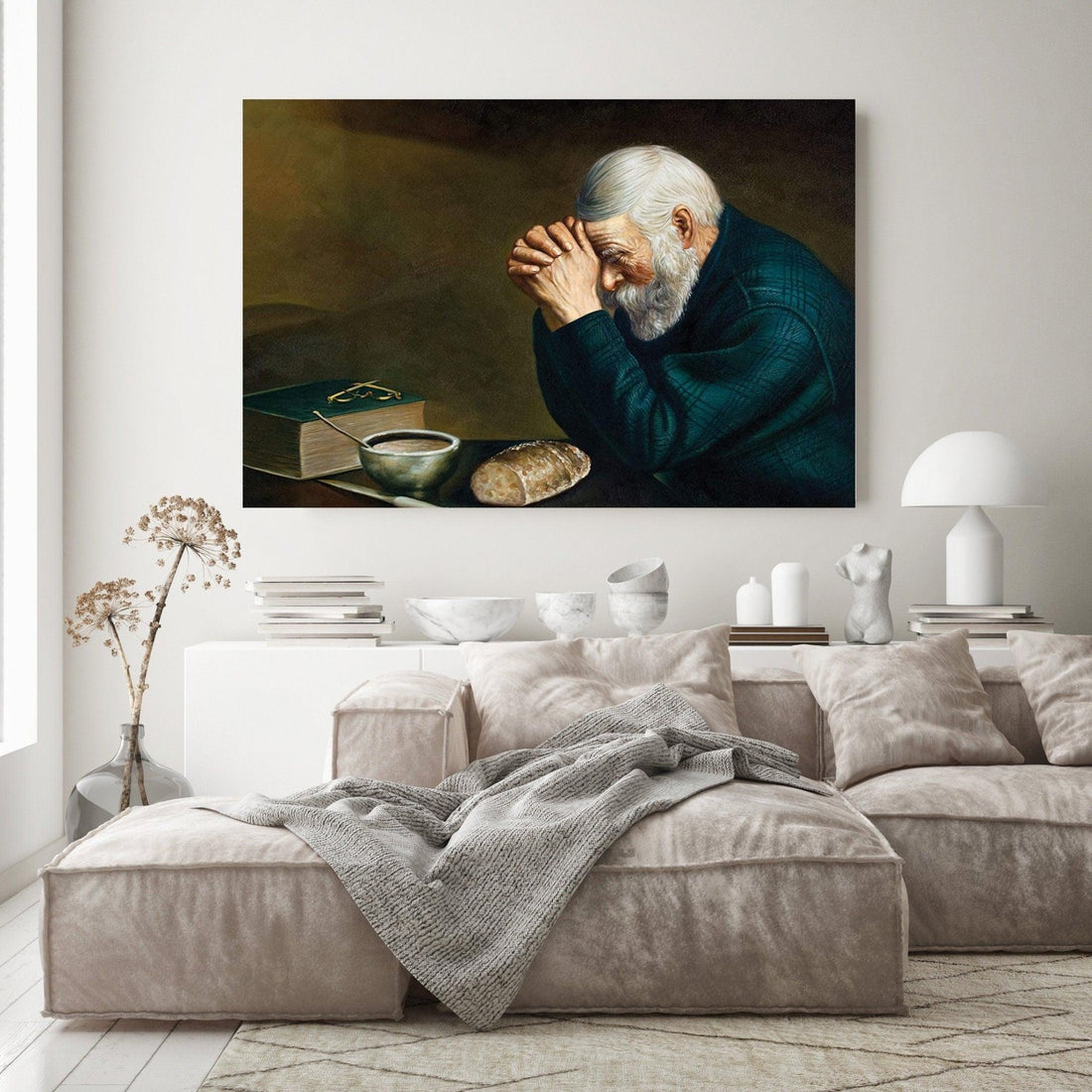 Eric Enstrom Grace praying Large print - Scandi Home dining_room eric ...